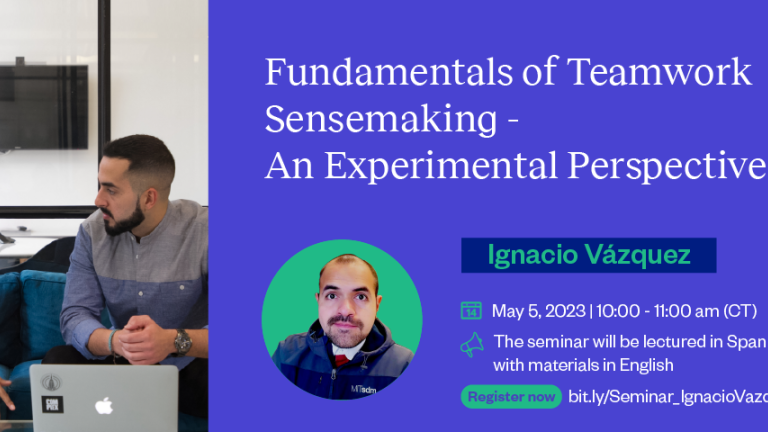 Fundamentals of Teamwork Sensemaking - An Experimental Perspective | IFE Living Lab and Data Hub ...